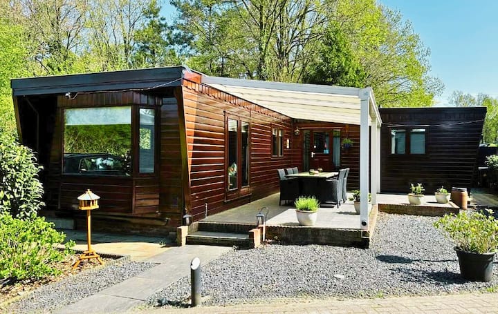 Veluws Rustiek Bos Chalet Sven - Putten
