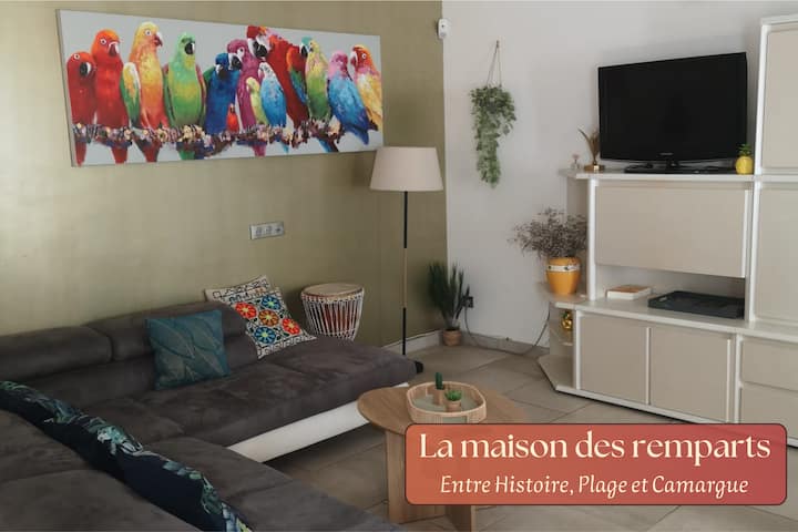 La Maison Des Remparts - Aigues-Mortes