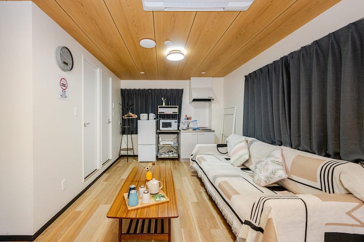 両国駅徒歩8分/ 新しい綺麗な部屋/モダンな和室/白鯨旅館302 - Ueno