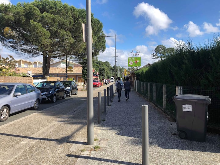 Haut De Maison Et Terrasse. - Carcans