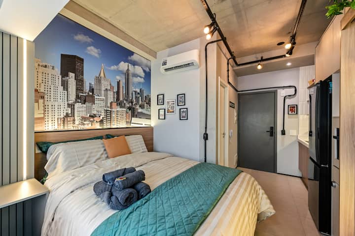 Studio 1914 Queenbed+filtro+nespresso Com Rooftop - Brasilien