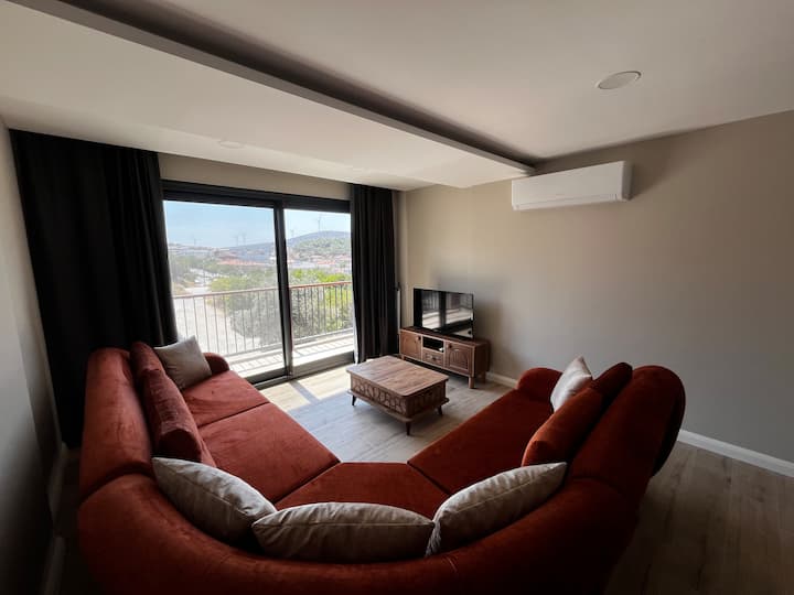 1+1 Deniz Manzaralı Daire - Çeşme