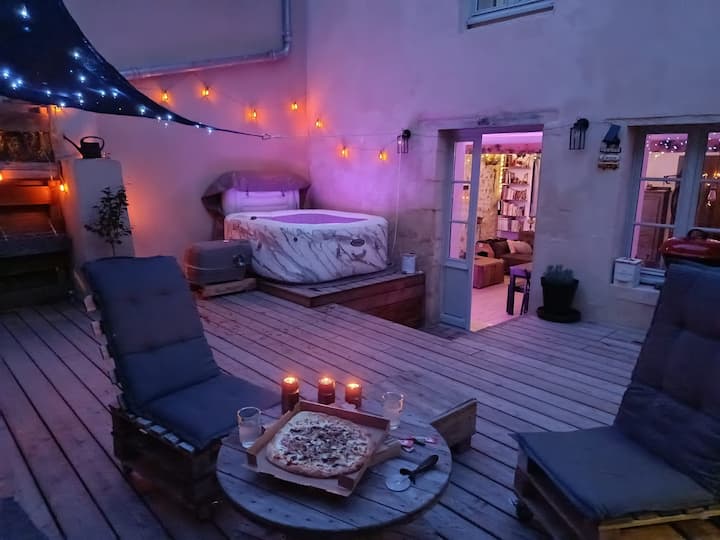 Appartement De Charme Avec Terrasse, Bazas Centre - Bazas