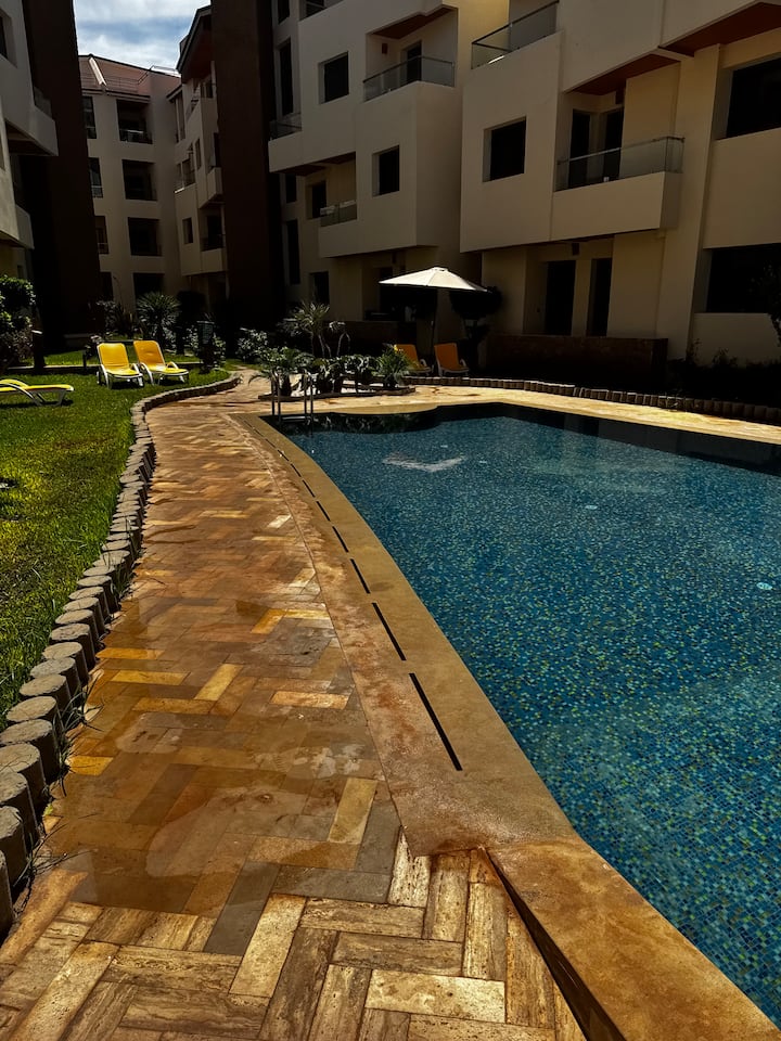 Appartement 90m² – Piscines, Plage, Garage… - Skhirat