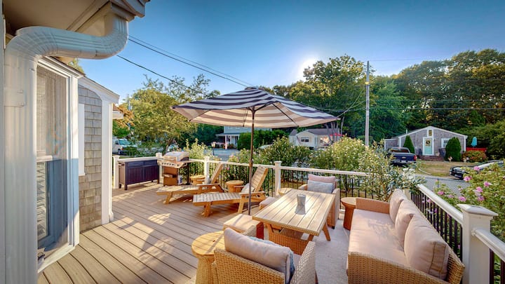 Fully Remodeled W/ac & Deck In White Horse Beach - White Horse Beach