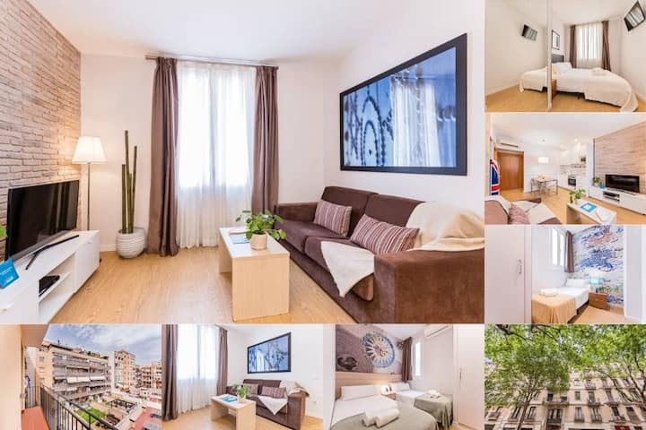 Coloc. 11 Ch. Centre-ville, 20 Pers. - Barcelona