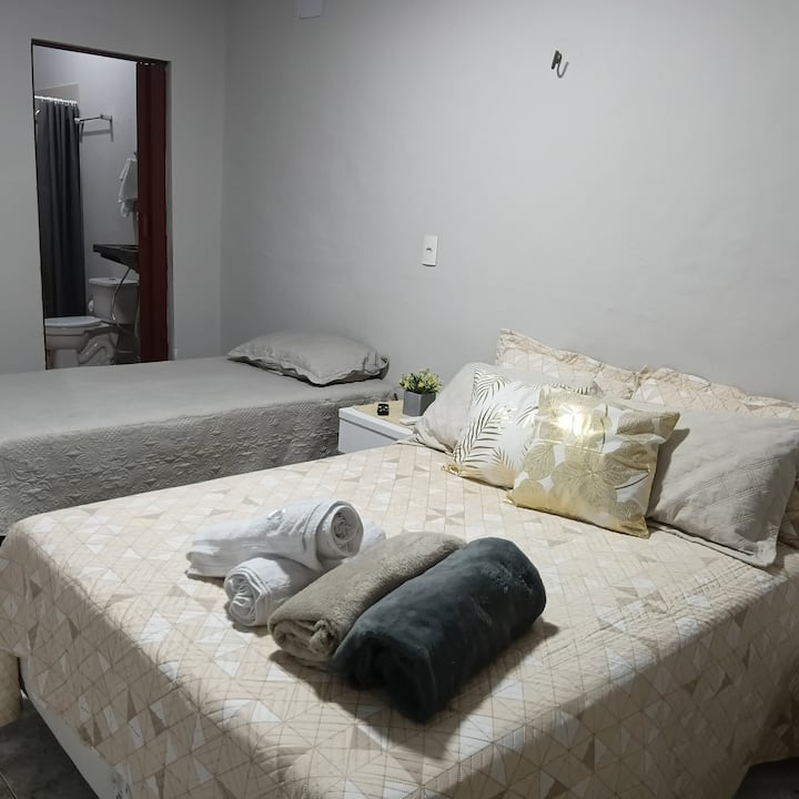 Toca 02 Montese C/ Wifi /Ar, 5 Min  Da Rodoviária - Fortaleza