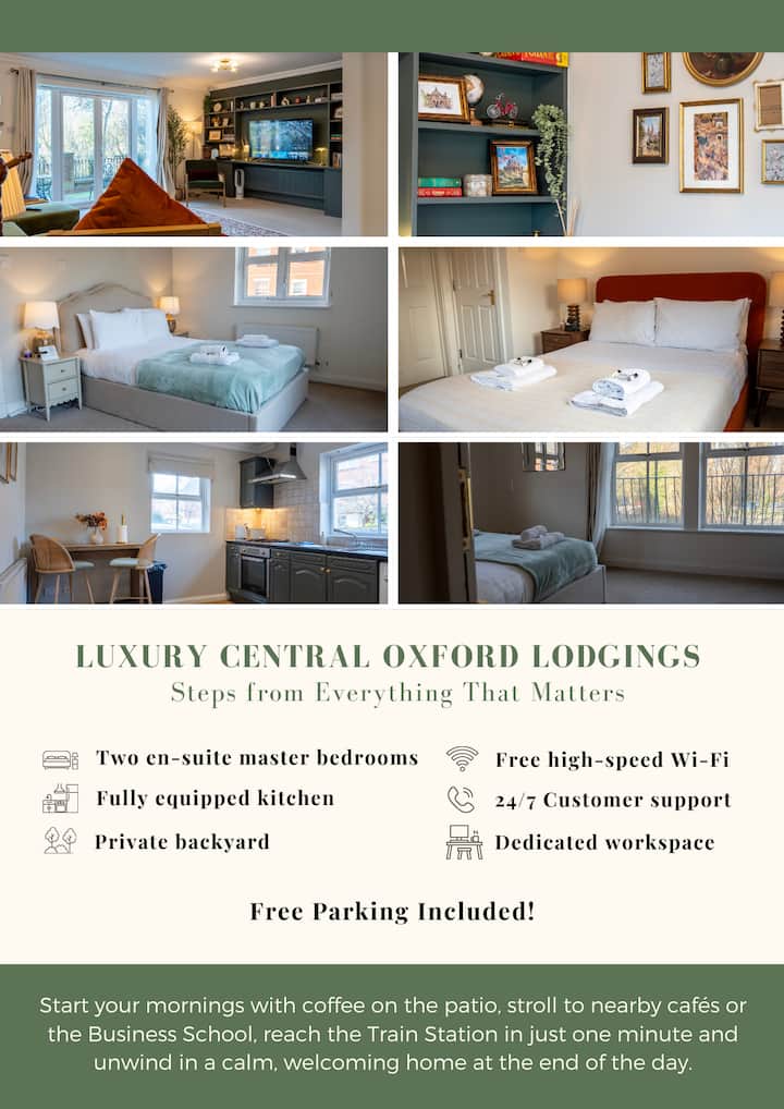 Oxford Lodgings, Free Parking - Oxford