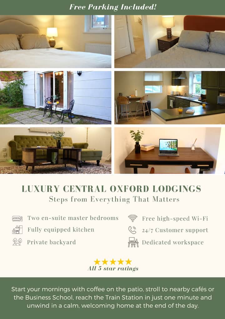 Oxford Lodgings, Free Parking - Oxford