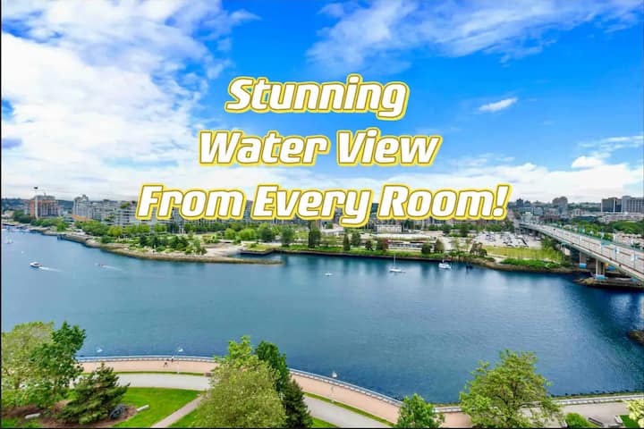Waterfront 1200sqft Getaway Water View All Around - Canada