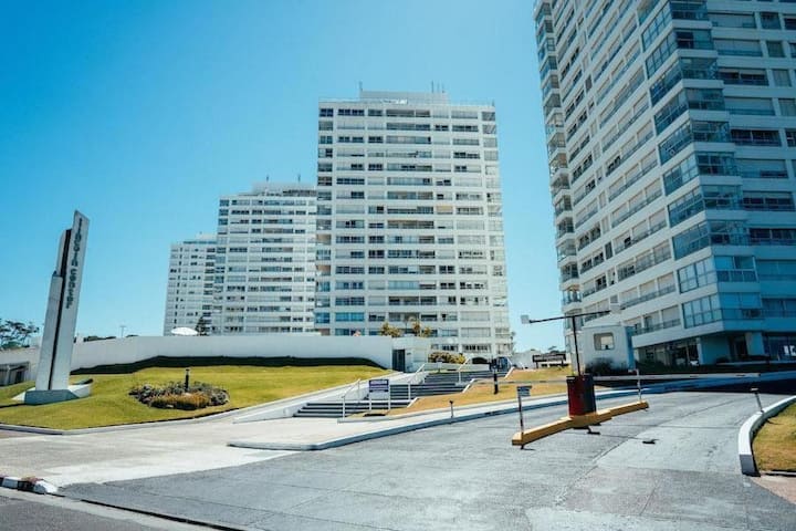 Apartamento Frente Al Mar Lincoln Parada 18 Mansa - 우루과이
