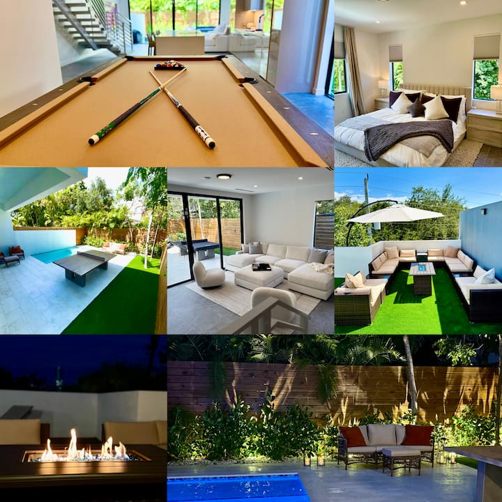 Brickell Villa: Pool, Rooftop, Luxe 4 Bedroom - Miami, FL