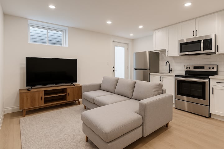 Modern 2br Suite W/ Kitchen - 해밀턴