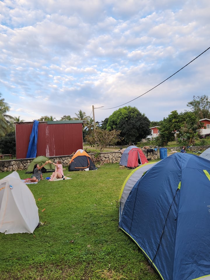 Pitch-a-tent - Tonga