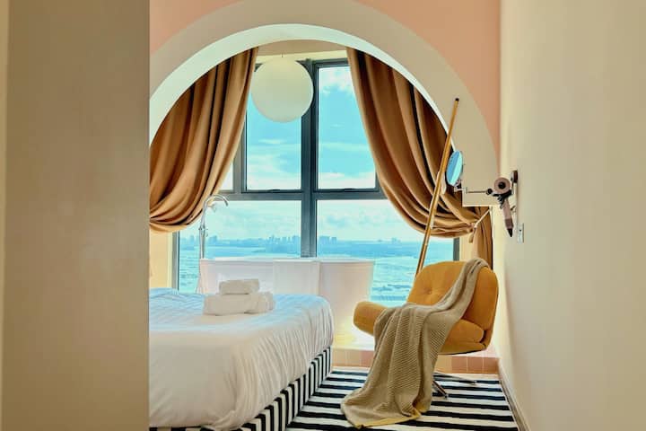 Dooga Ins-retro Pastelland | Seaview Bathtub - Johor Bahru