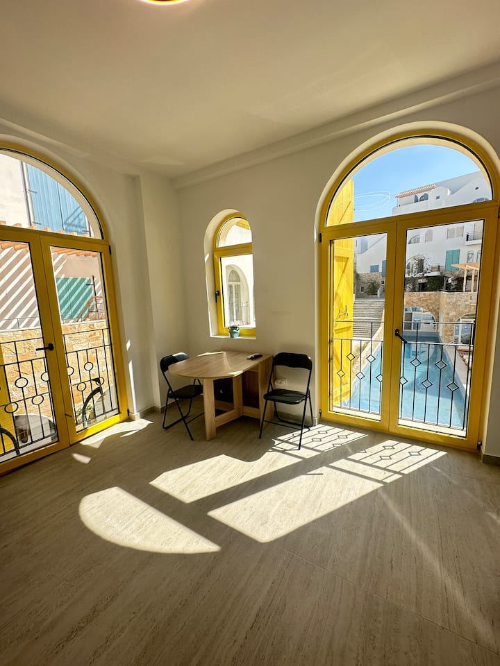 Santorini Yellow Dream In Drymades Beach - Dhërmi