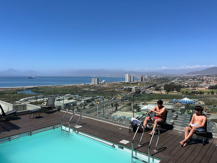Cómodo, Vista Hermosa Y Playa Cerca(2 Cuadras) - Coquimbo