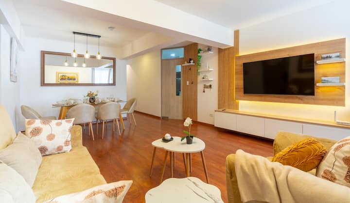 Warmy Full Apart 2r/5b +High Speed Wifi Ntflx +Pkg - Lima