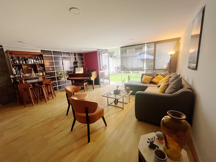 Casa Familiar Con Jardín En El Corazón De La Cdmx - Benito Juárez