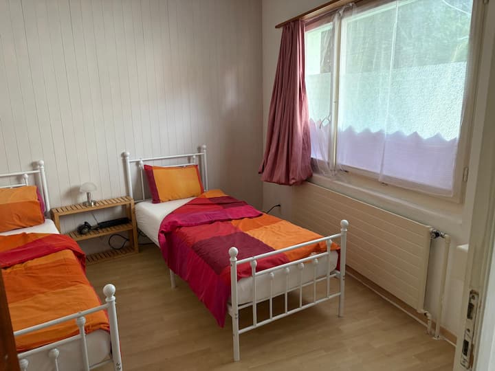 Cosy Homy 1: Private 2 S Beds Room/shared Shower - Interlaken