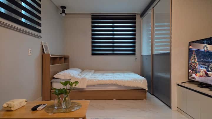 [이안]S201,성심당400m,스카이로드,은행동,대흥동,선화동,출장,실습,2박이상10%할인 - Daejeon