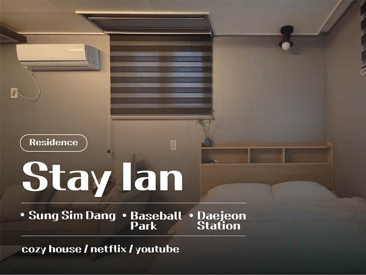 [이안]S404,성심당400m,야구장차량5분,대흥동,은행동,출장,실습,2박이상10%할인 - Daejeon