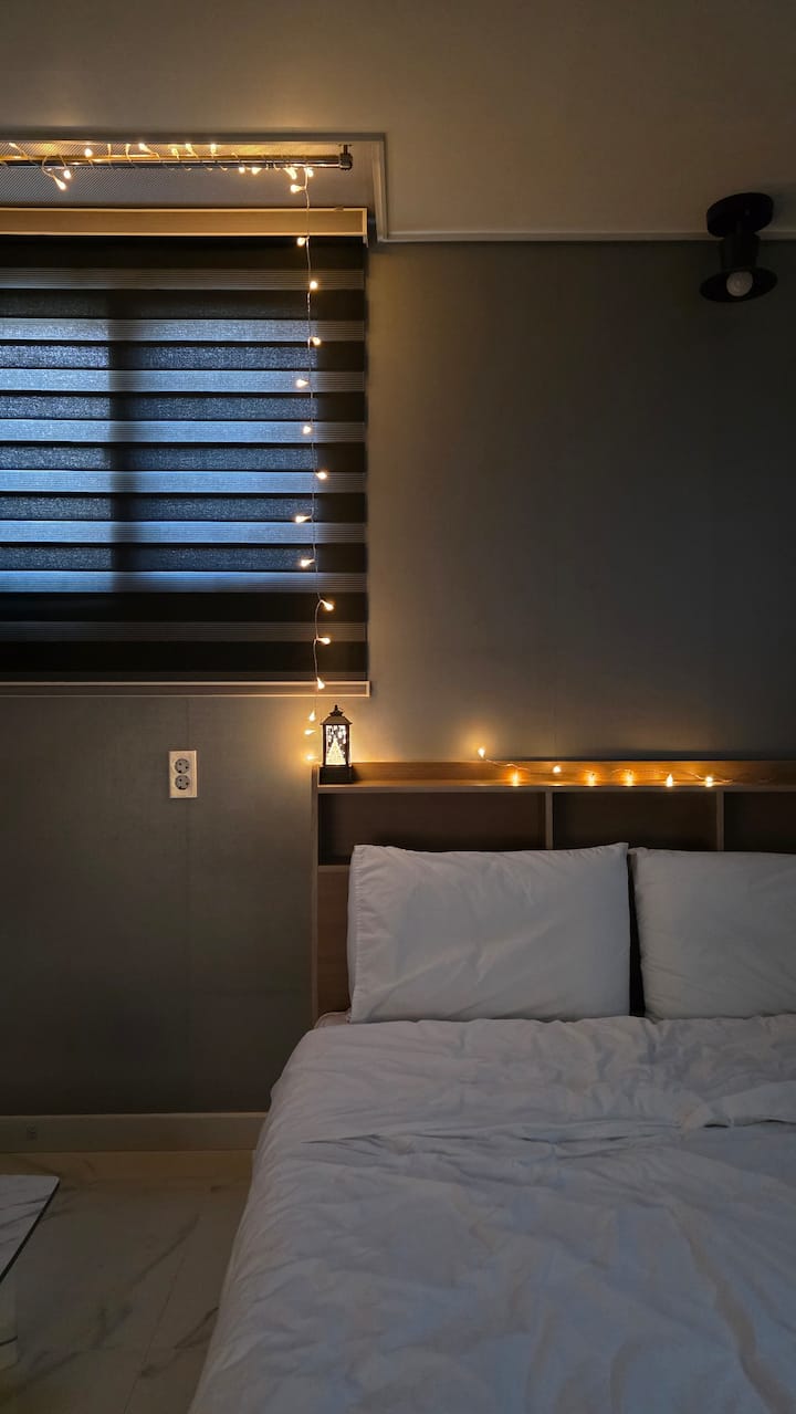 [이안]S404,성심당400m,스카이로드,은행동,대흥동,선화동,출장,실습,2박이상10%할인 - Daejeon