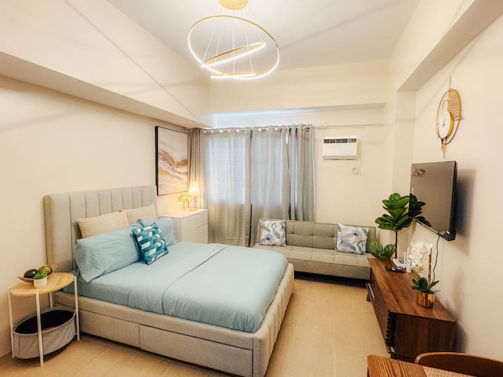 Cozy Condo 1014 Near It Park 200mbps + Netflix - Cebu
