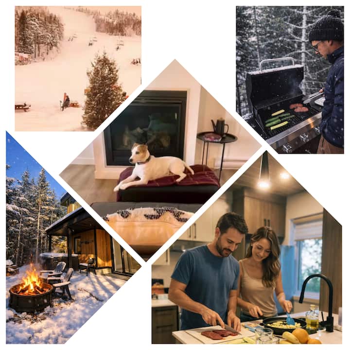 Chalet Au Pied Des Pistes +Spa+rando - Thetford Mines