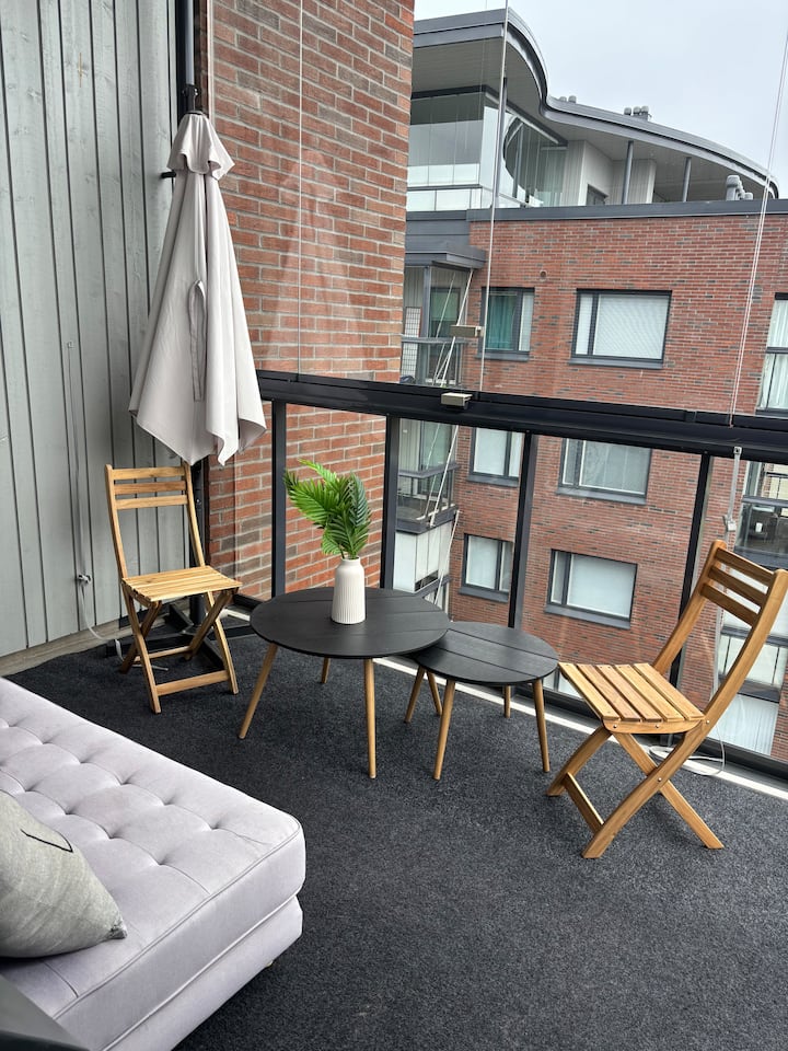 Ihastuttava Laadukas Yksiö Merellisessä Maisemassa - 헬싱키