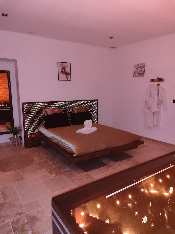 Hammam & Balnéo Suite De Charme+exterieur Privatif - Auriol