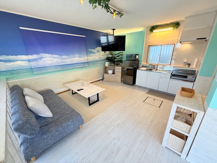 子供と大人の南国バケーション／海近く／無料ＢＢＱ／ミニヴィラ屋我地 - Nago