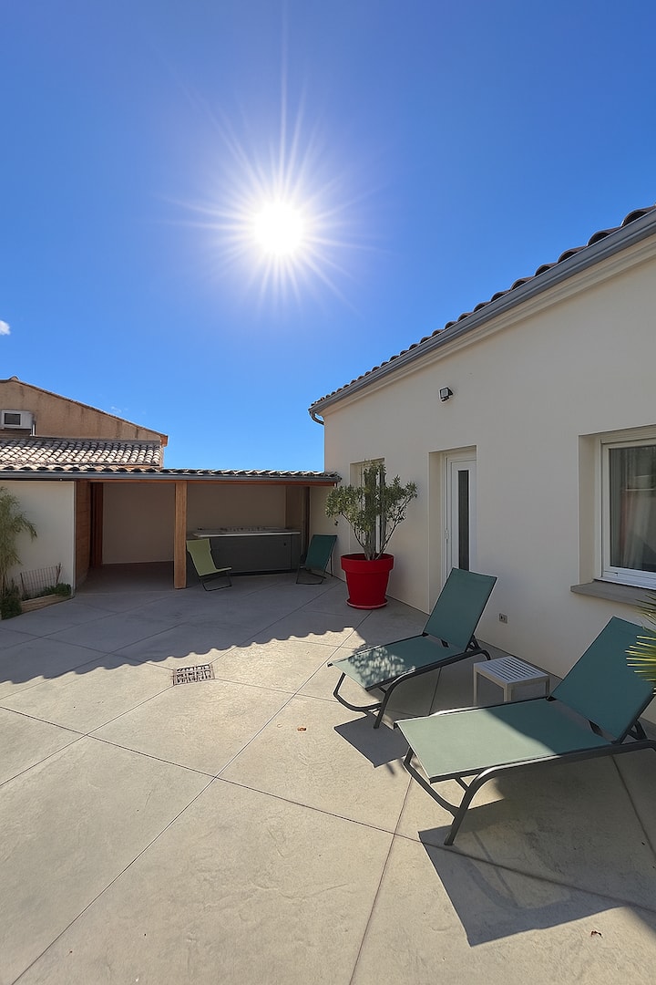 Maison Cosy Et Jacuzzi – 2 Chambres - Narbonne