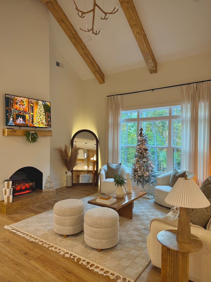 Blue Owl Lakefront Cabin Hot Tub Firep Christmasd - Lake Hartwell