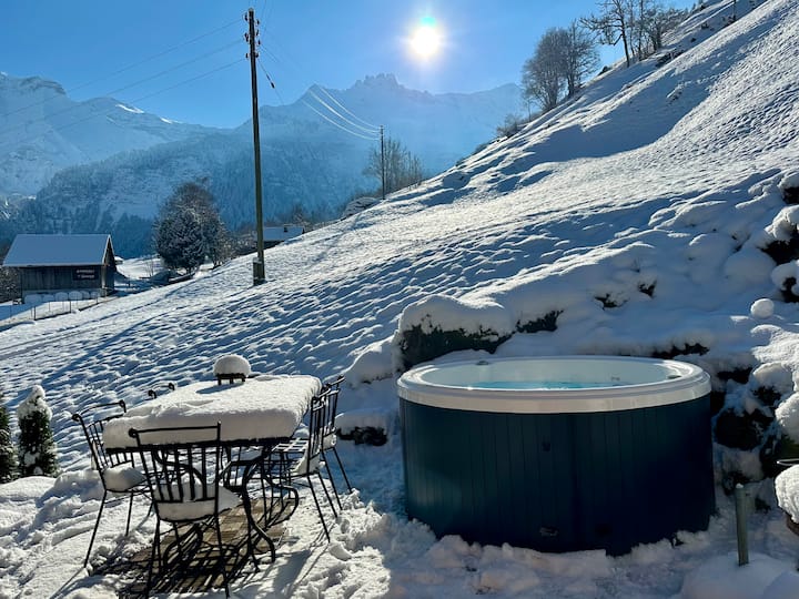 Alpine Retreat (With Hot Tub) - Suisse