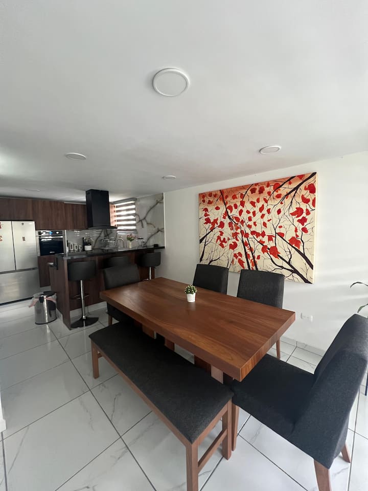 Hogar Periférico Sur – Confort, Estilo Y Terraza - Puebla