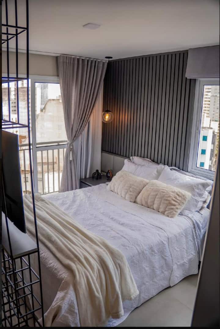 Flat De Luxo No Coração De Sp. - Liberdade