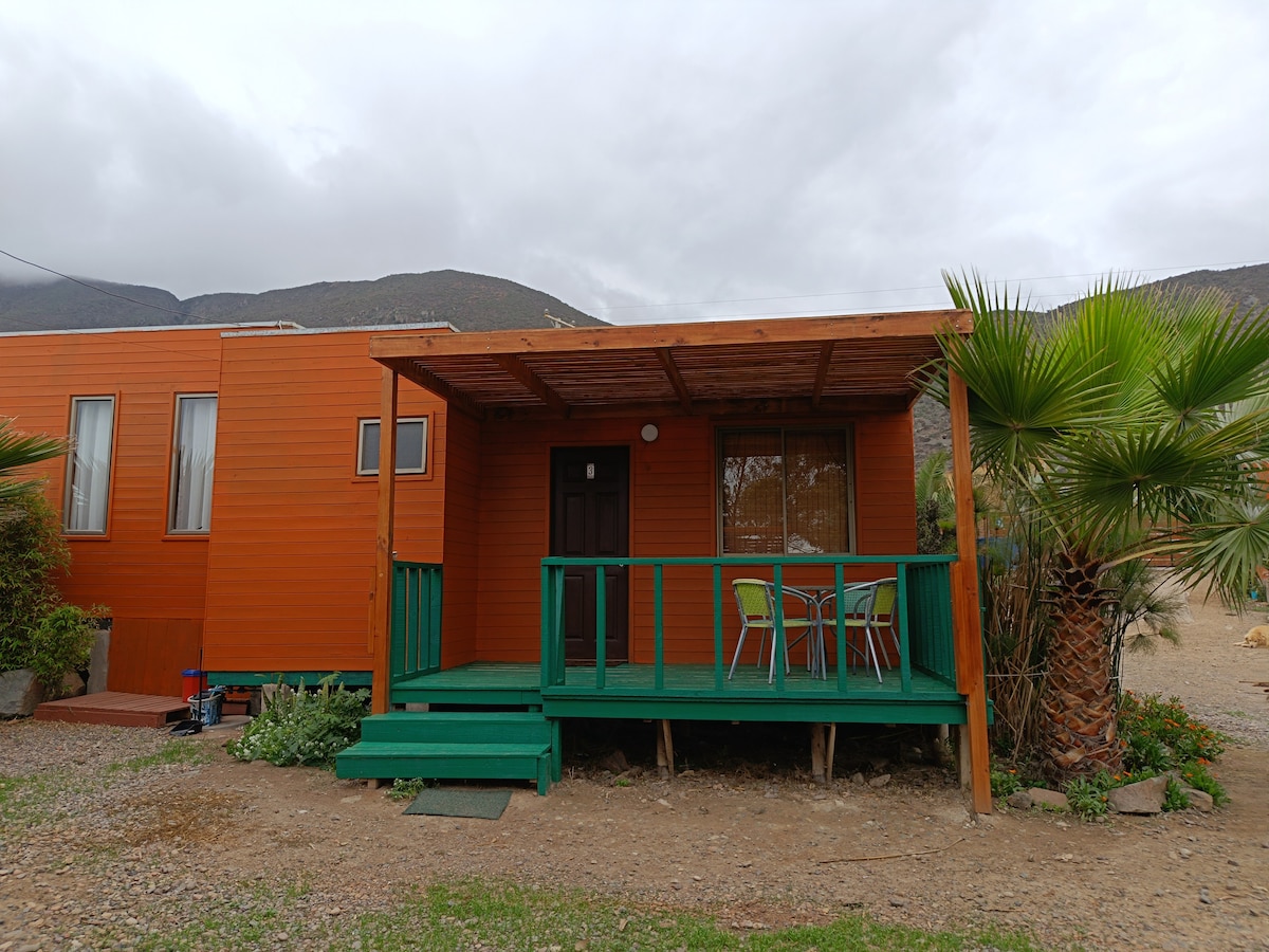 Orange Cabin 4 people - Cabins for Rent in Totoralillo, Coquimbo, Chile ...