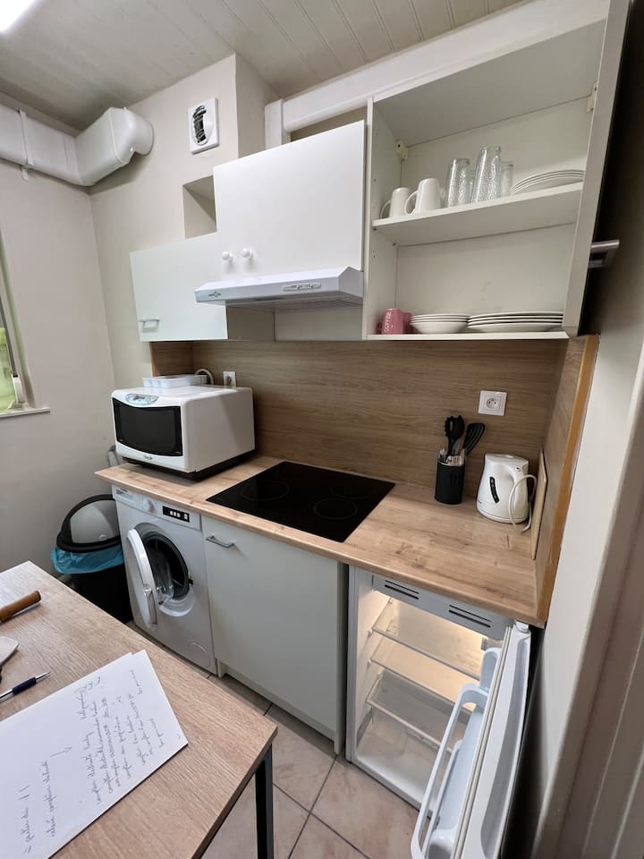 Appartement Meublé, 30 M² 2 Min Du Tramway - Saint-Amand-les-Eaux