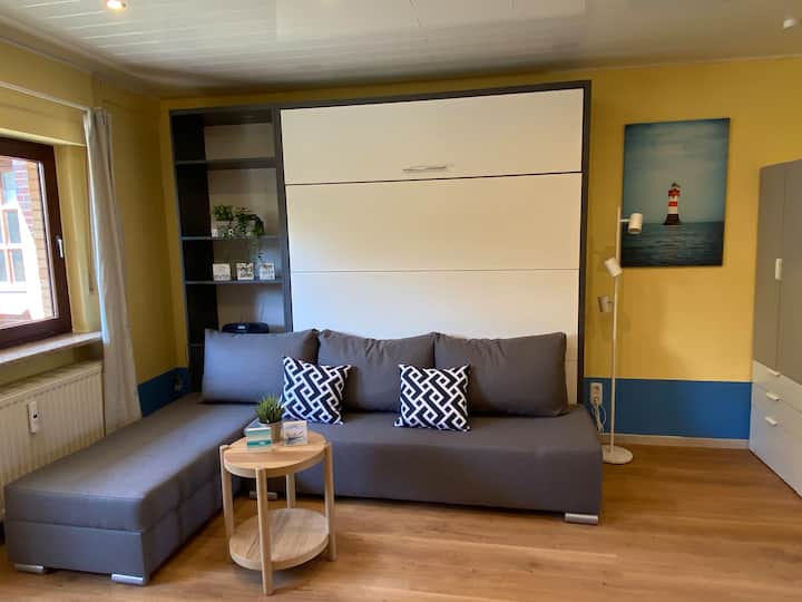 Familien-fewo *Küstenkoje* Mit Hund + Pool + Sauna - Butjadingen