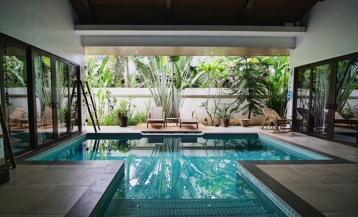Villa Costa Nido - 3br Private Pool Courtyard - 艾爾尼多