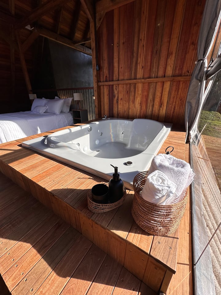 Chalé Lagoa Dourada - Brazil