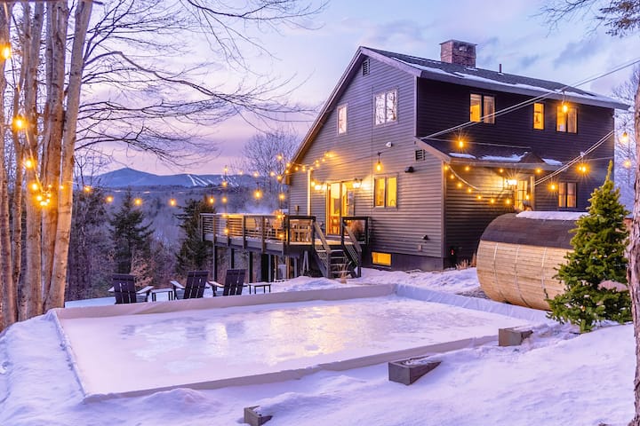 Peakview Lodge: Mt. Snow- Skate- Hot Tub- Sauna - Vermont