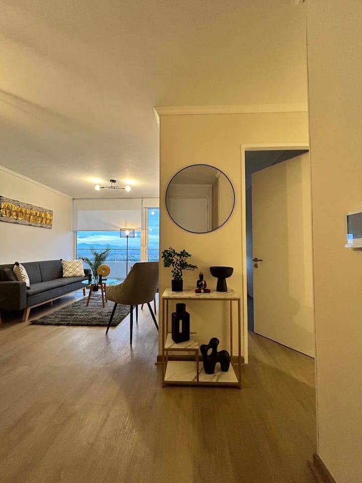 Arriendo Dpto. Excelente Vista Y Acogedor. - Talca