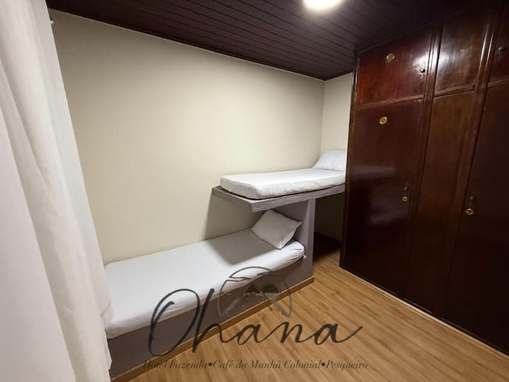 Quarto Duplo- Café Colonial - São Roque