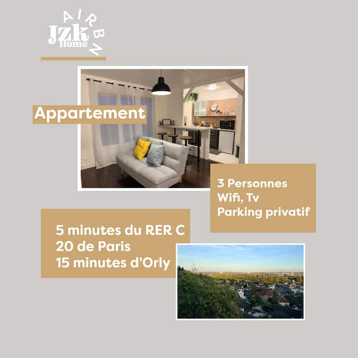 Studio Aux Portes D’orly & Paris - Athis-Mons