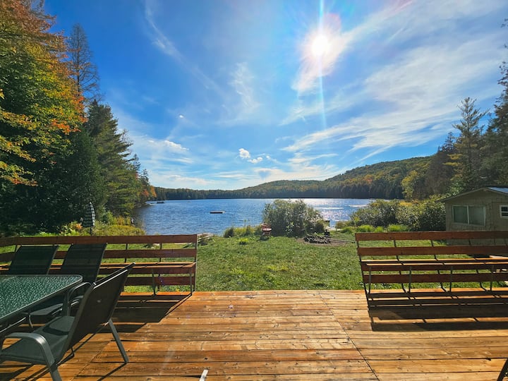 Chalet La Vue Sur Le Lac - Lac-Simon