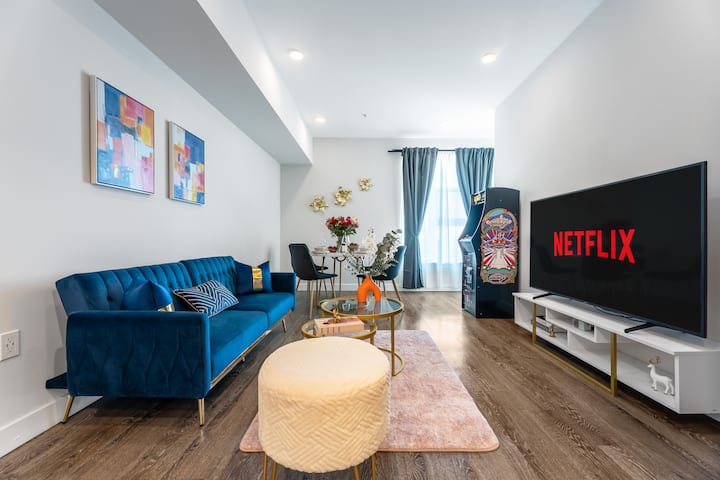 Stylish 1bd Retreat In Hollywood Pool&free Parking - Exposition Park - Los Angeles