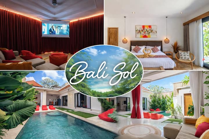 2br Elevated Pool Villa W Cinema In Seminyak Heart - Bali