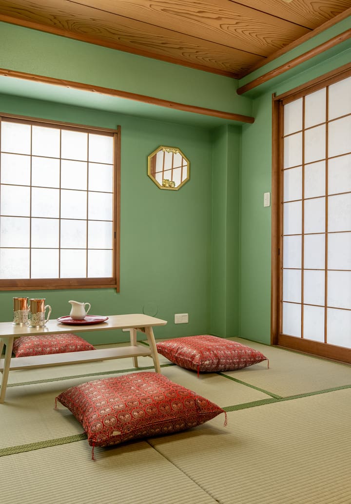 浅草寺4分钟晴空塔10分钟日式温馨和宿301 Max9人wifi - Akihabara